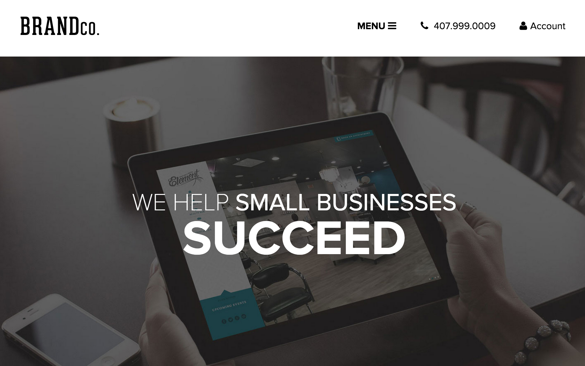 Branding & Custom WordPress Website Design for Small Business